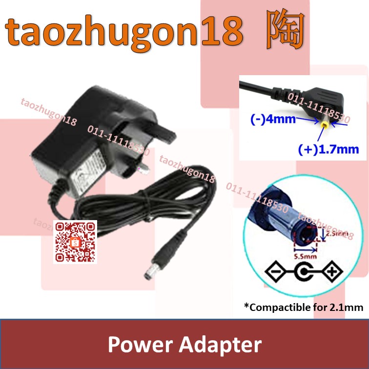 Power Adapter AC to DC 4.2V 5V 6V 9V 12V 15V 24V 0.5A 1A 2A 3A 5A ...