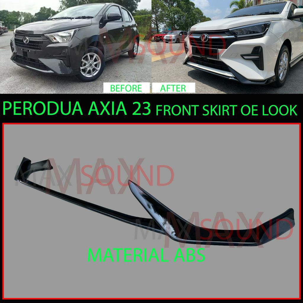 PERODUA AXIA 2023 NEW AXIA GU GEAR UP BODYKIT BODY KIT SPOILER GEAR UP ...