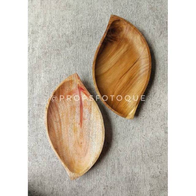 KAYU Teak and Mahogany Wood Plate / Unique Serving Plate in Oval and ...