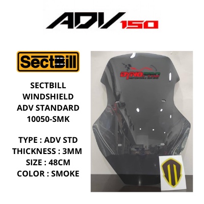 SECTBILL WINDSHIELD FOR YAMAHA XMAX & NMAX V2 | Shopee Malaysia