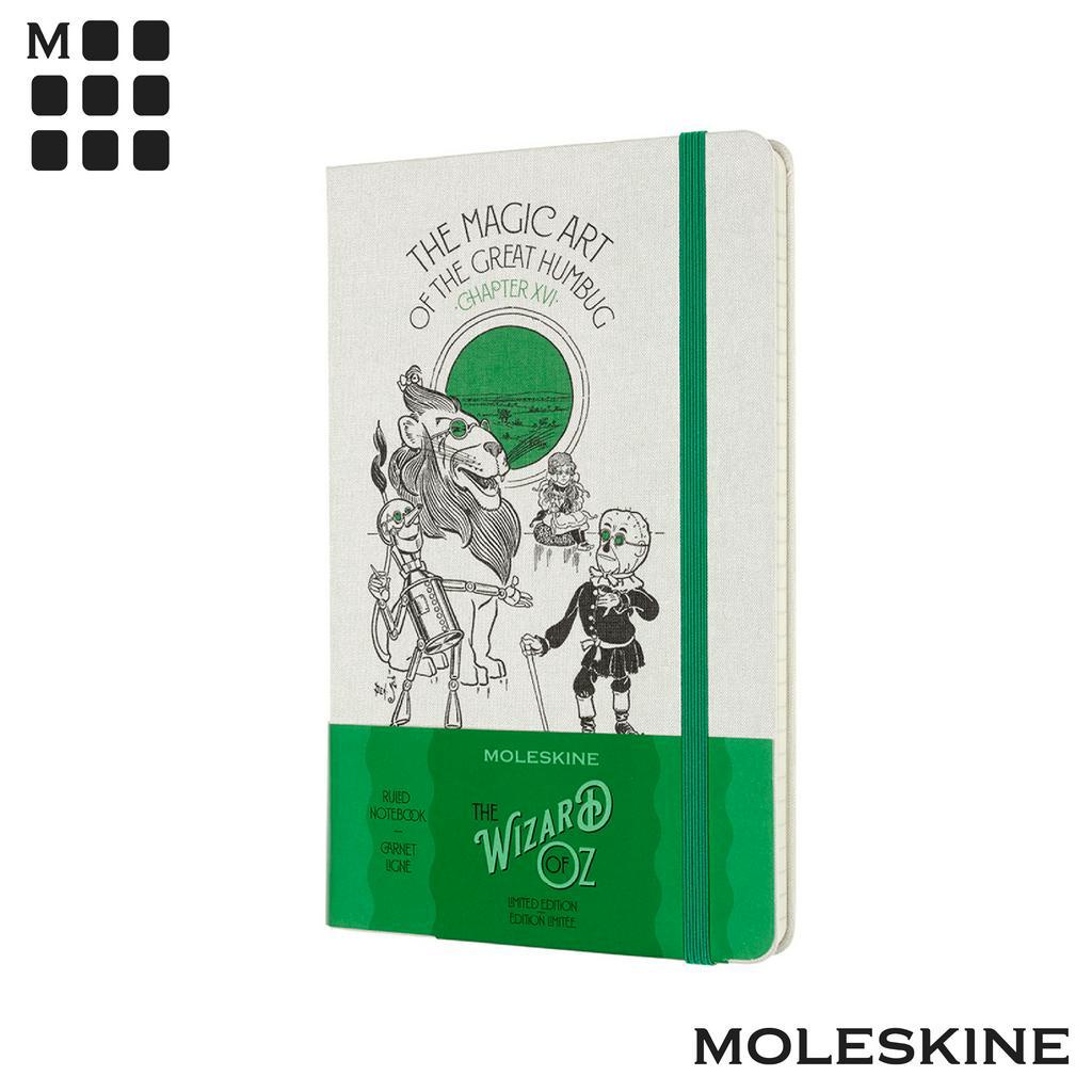 MOLESKINE LIMITED EDITION NOTEBOOK WIZARD OF OZ LARGE RULED MAGIC ART ...