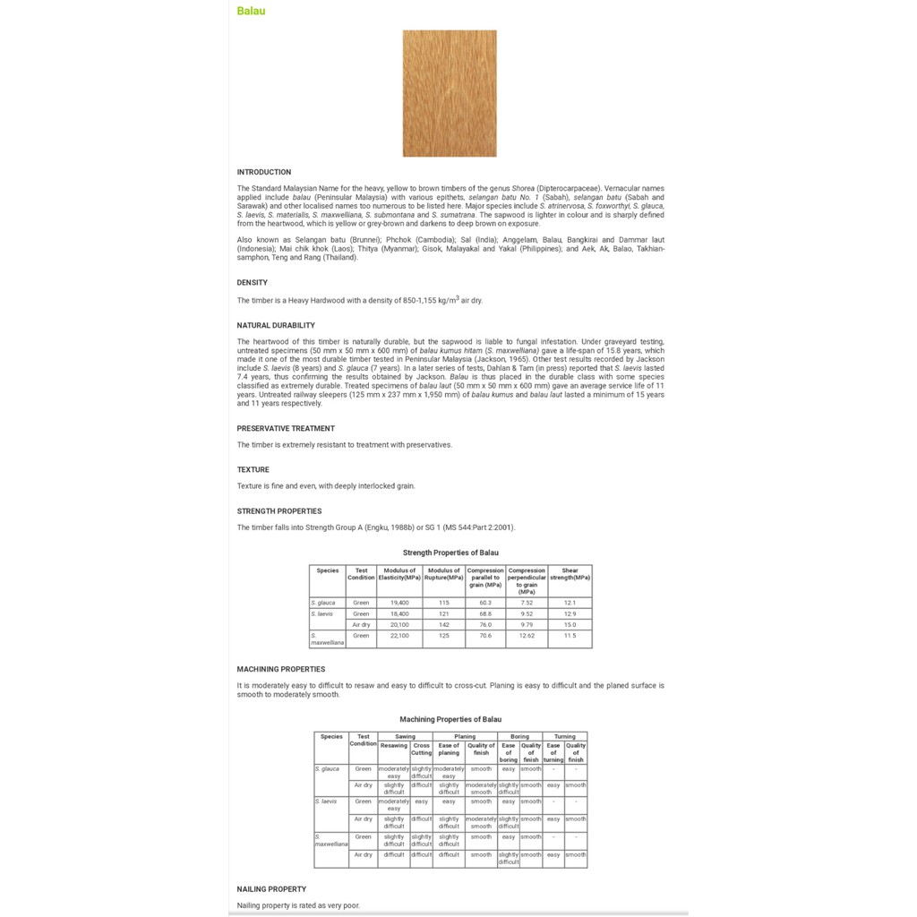 2"(T)Inch × 36"(W)Inch = 6'feet(L)Inch Balau Solid Live edge Wood Kayu ...