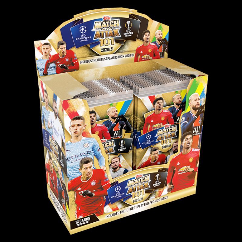 Topps Match Attax 101 – 2021 - Full Box (20 Packets) | Shopee Malaysia