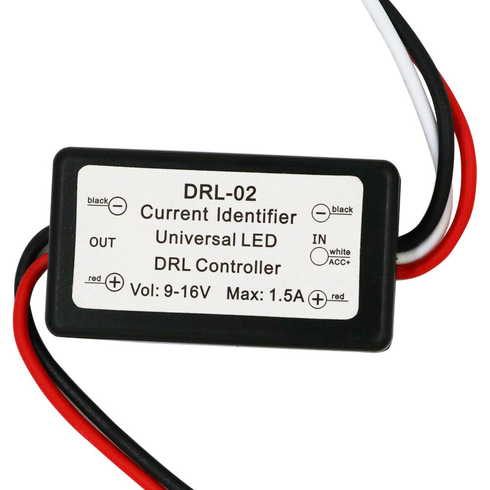 1PCS Car LED Controller Daytime Running Light Lamp Inline Fuse DRL Auto ...