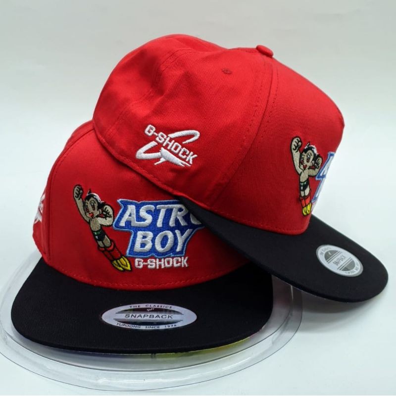 🔥 READY STOCK 🔥 G-SHOCK X ASTRO BOY ADJUSTABLE SNAPBACK HAT | Shopee ...