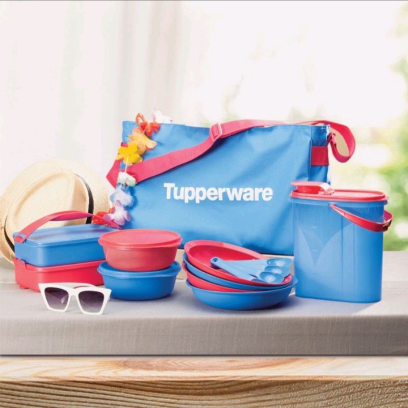 Tupperware picnic set original Tupperware oversea ohana | Shopee Malaysia