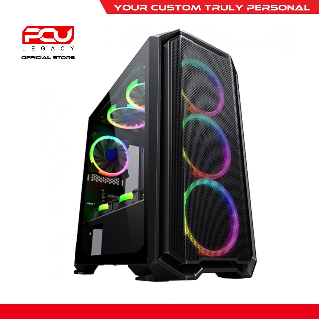 INVASION H1 M-ATX CASE - BLACK | Shopee Malaysia