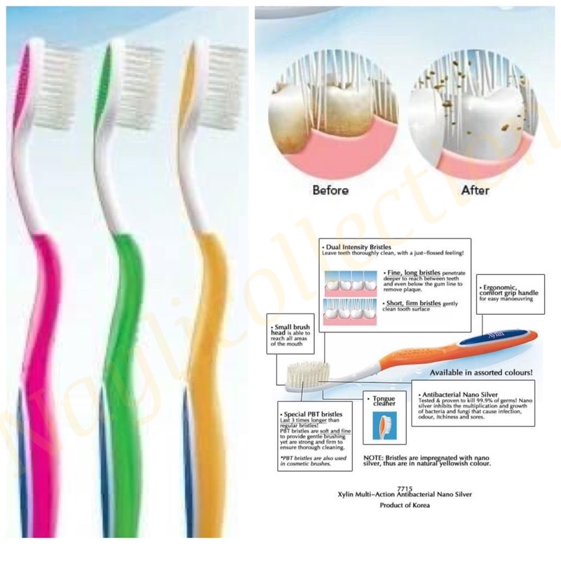 Multi Action Toothbrush Xylin Cosway Berus Gigi | Shopee Malaysia
