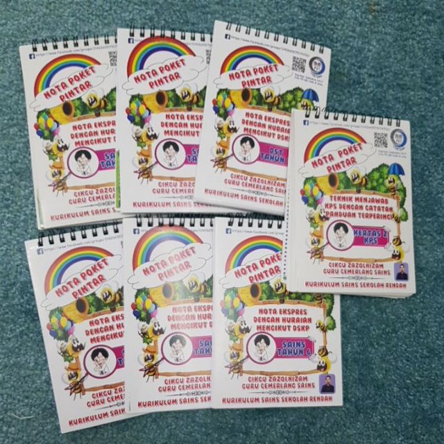 Nota Poket Pintar Sains Tahun 1- Tahun 6 KSSR | Shopee Malaysia