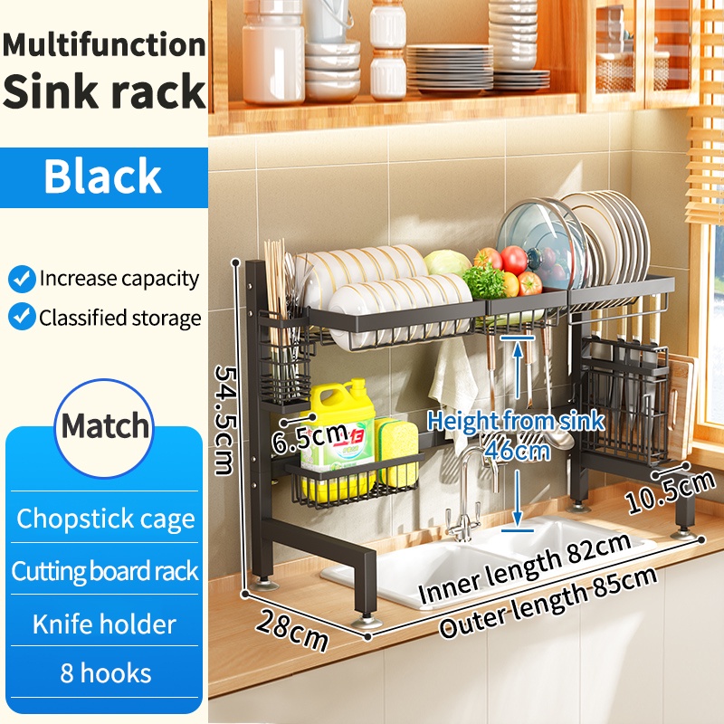 Kitchen Rack Dish Rack Rak Dapur Kabinet Rak Pinggan Mangkuk Dish ...