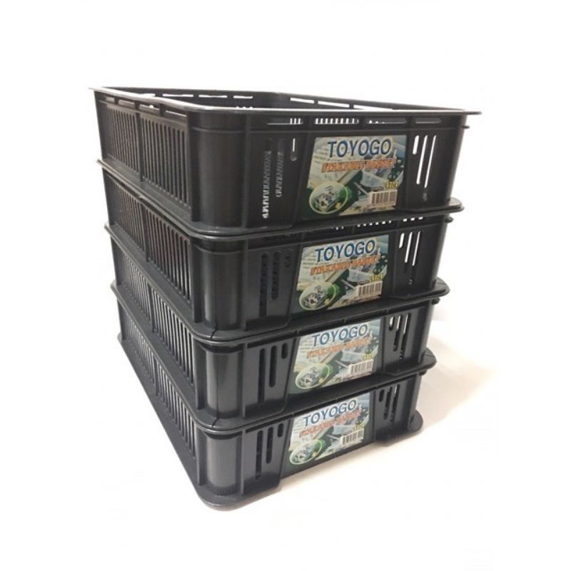 Toyogo Stackable Storage Basket 4724 | Shopee Malaysia