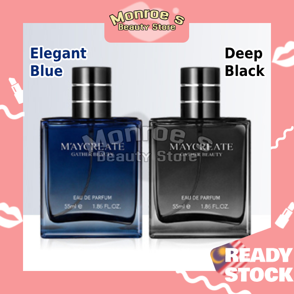 Maycreate Men Perfume 55ml Long Lasting Eau De Deodorant Minyak Wangi ...
