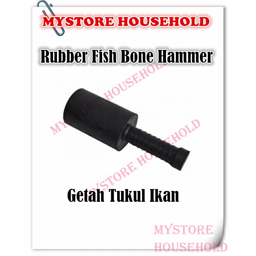 Rubber Fish Bone Hammer / Getah Tukul Ikan / Penukul Tulang ( MADE IN ...