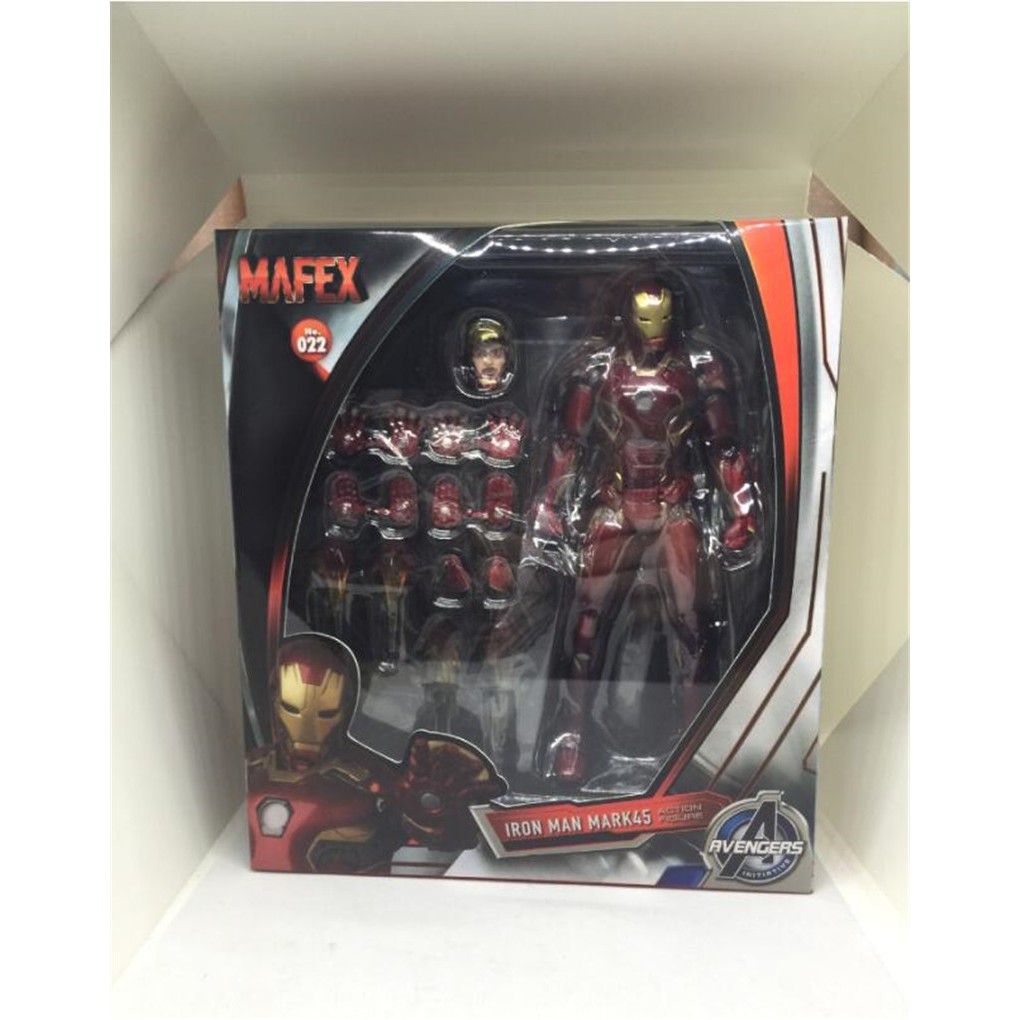 MAFEX Mafekkusu The Avengers No.022 Iron Man Action Figures B11L ...