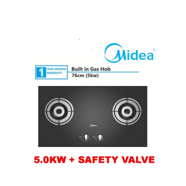 MIDEA 5KW BUILT-IN GAS HOB MIDEA DAPUR GAS | Shopee Malaysia