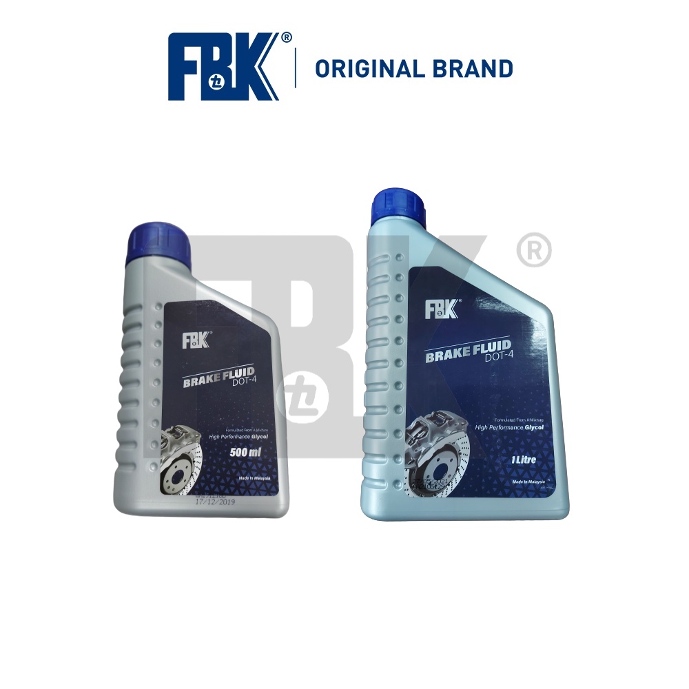 FBK Brake Fluid Dot-4 | Shopee Malaysia