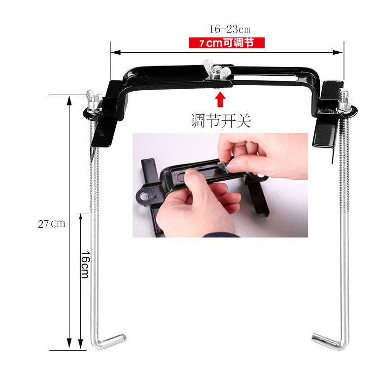 💥Ready Stock💥Car Van Battery Retaining Holding Clamp Bracket 275mm with ...
