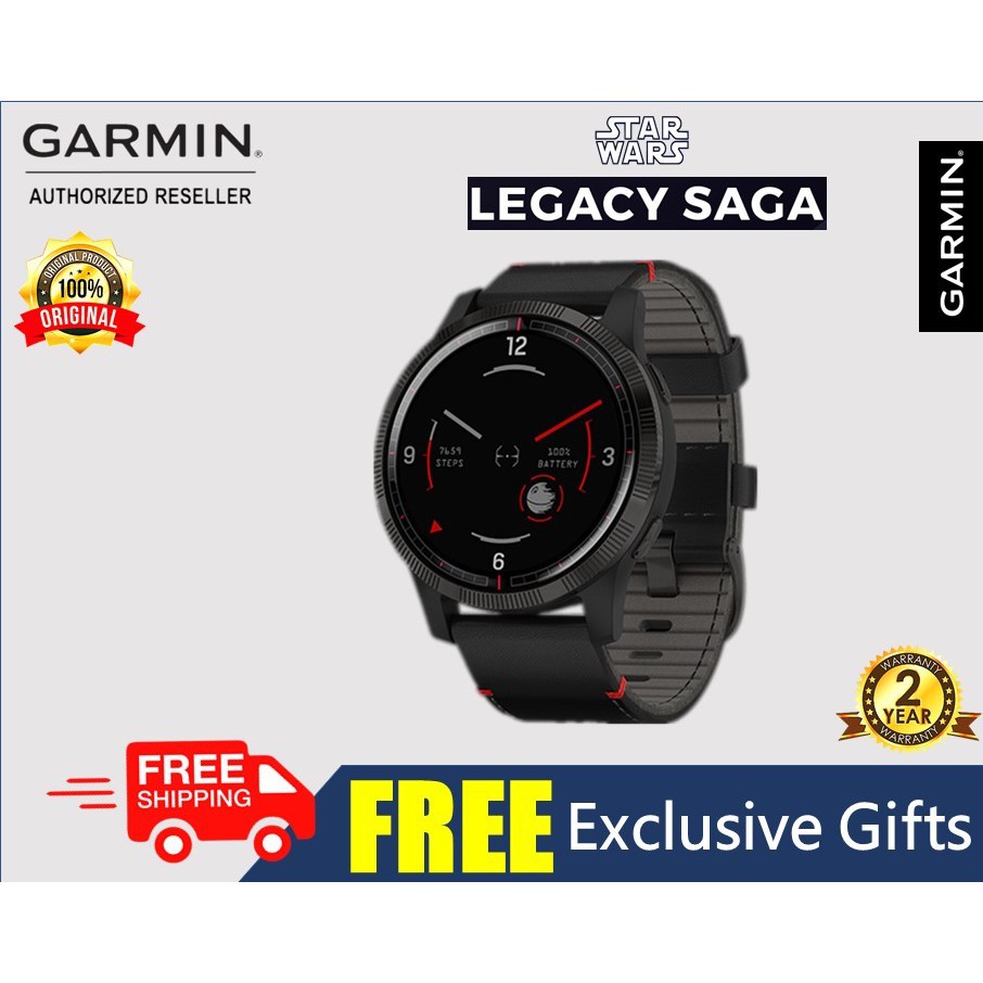 🇲🇾 Garmin Legacy Saga Series - Darth Vader ( New 2020 model ) | Shopee ...