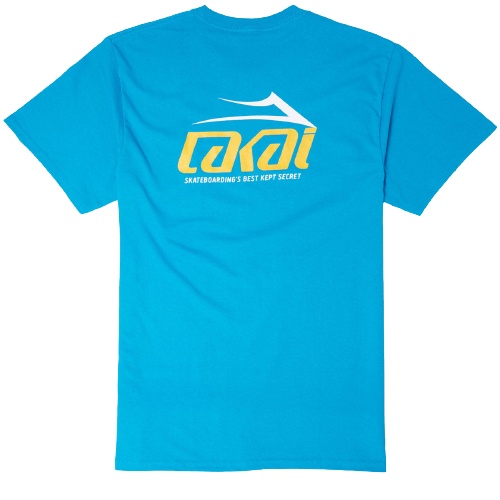 Lakai The Secret T-Shirt ( Blue ) | Shopee Malaysia