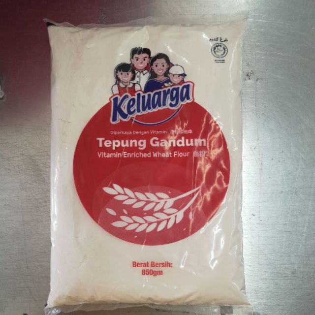 TEPUNG GANDUM CAP KELUARGA 850GM | Shopee Malaysia