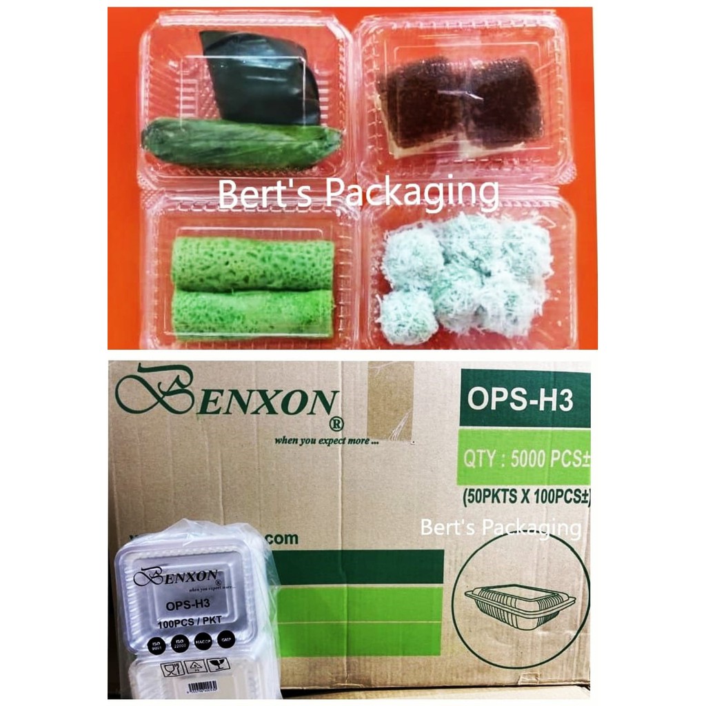 (Bundle) OPS-H3 Bekas Kuih 5000pcs / Bekas Kuih Nyonya / Bekas Ondeh ...