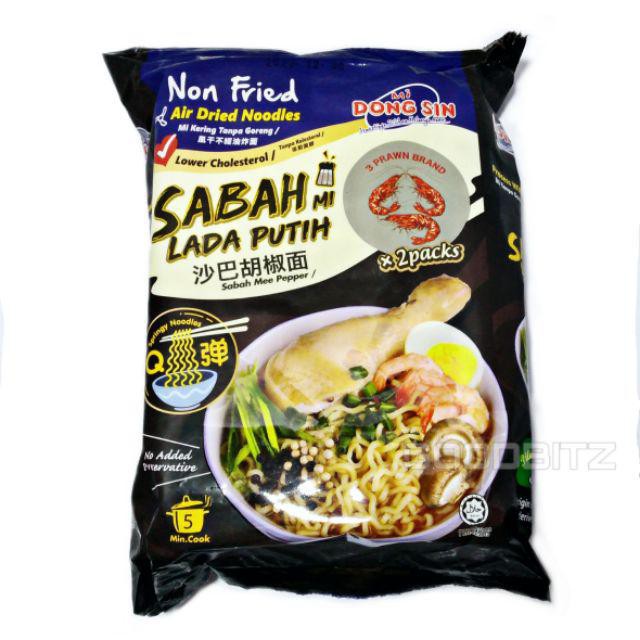 Dong Sin Mi Sabah Instant Noodles Sabah Mi Lada Putih, Mi Goreng, Mi ...