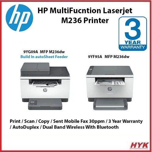 HP LASERJET MFP M236DW /M236SDW MULTI-FUNCTION MONO PRINTER ( PRINT ...