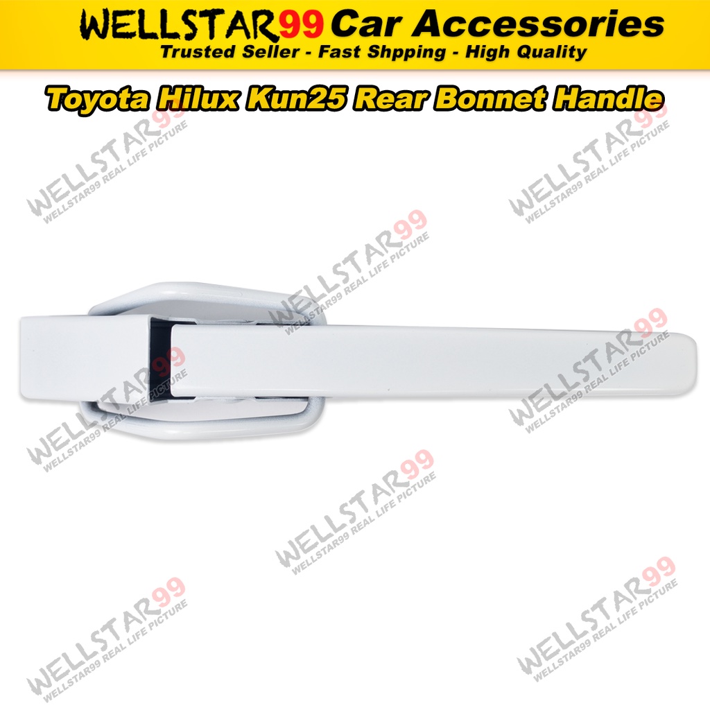Toyota Hilux KUN25 Two Doors Single Cap Rear Bonnet Handle | Shopee ...