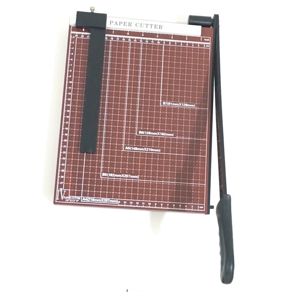 Ziraffe A4 PAPER CUTTER No.828-4(A4)10"x12" WOOD BASE A4纸剪切器 | Shopee ...