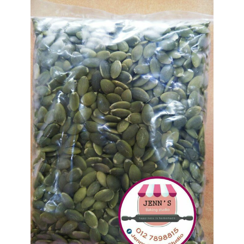 Halal Green Pumpkin Seeds Kuaci Hijiau 南瓜子 Florenta | Shopee Malaysia