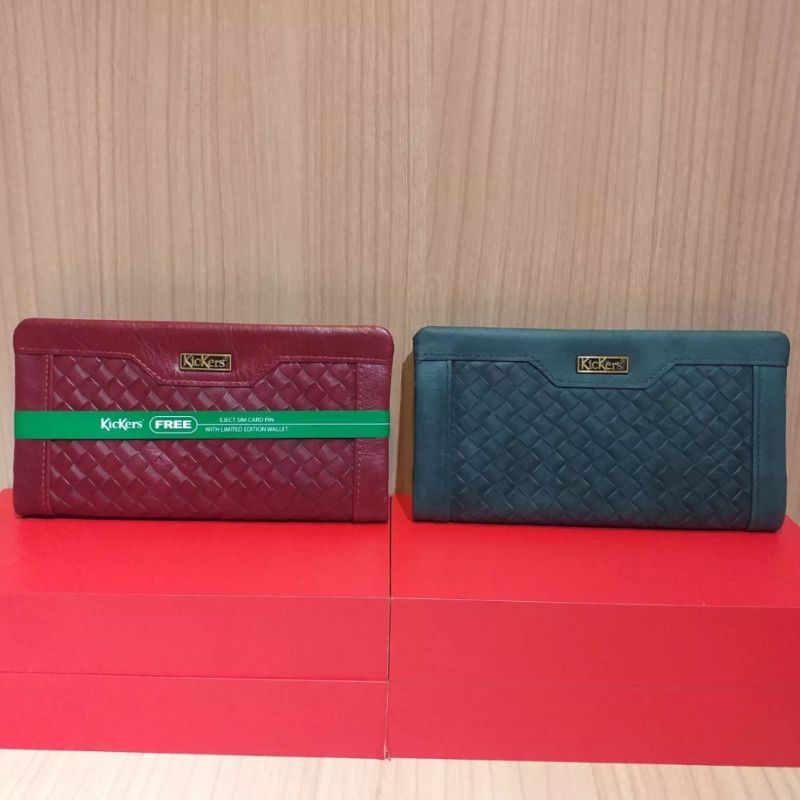 Original Kickers Leather Purse (1KDRI-51923) | Shopee Malaysia