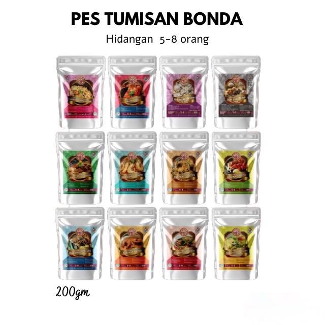 BS Pes Masakan Tumisan Bonda Segera Perencah -Pes Rendang/Kari/Asam ...