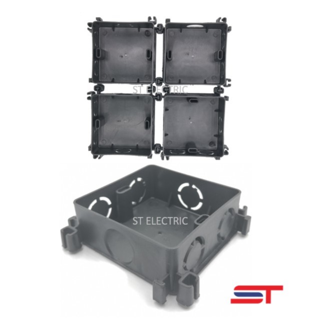 3x3 PVC CONCEAL BOX - JOINT / PVC CONCEALED BOX / SINGLE CONCEAL BOX ...