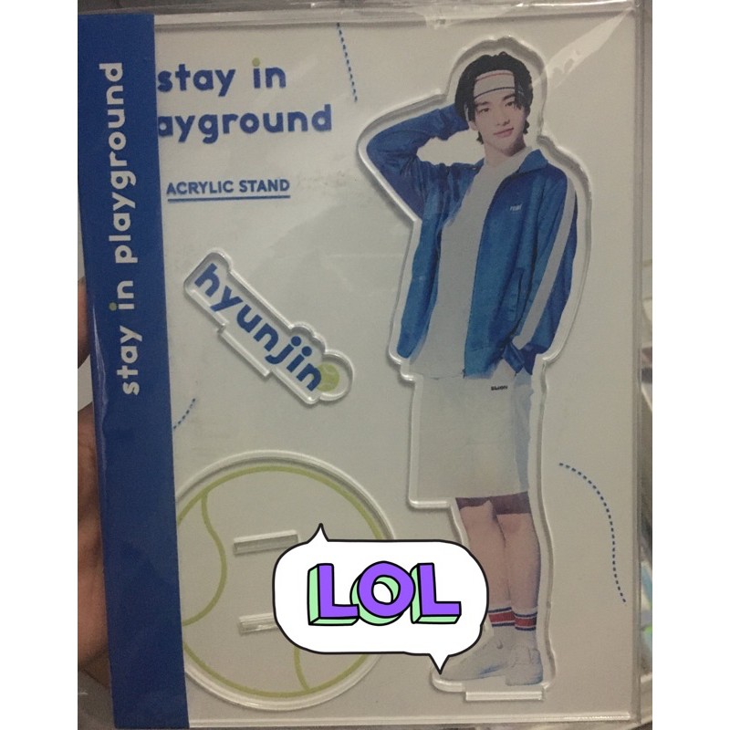 Acrylic Standee Official Goods Stay In Playground Asha Jin Stray Kids ...