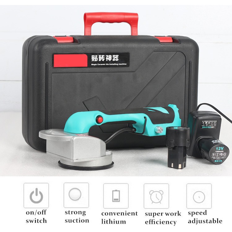 TOPVEL CORDLESS CERAMIC TILE INSTALLING MACHINE (12V) | Shopee Malaysia