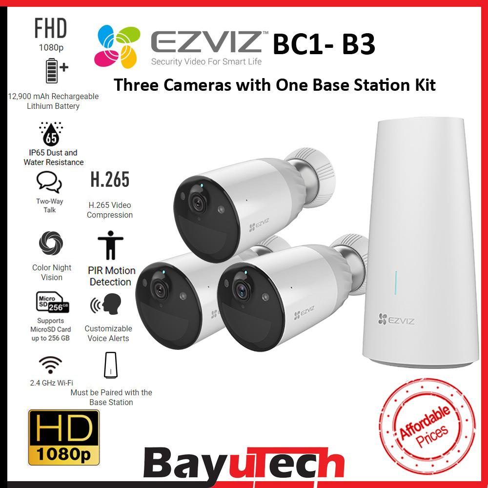 EZVIZ BC1 B1/B2/B3/B4 2MP / 2K+ Ultra-Long 365-day Battery Life Wi-FI ...