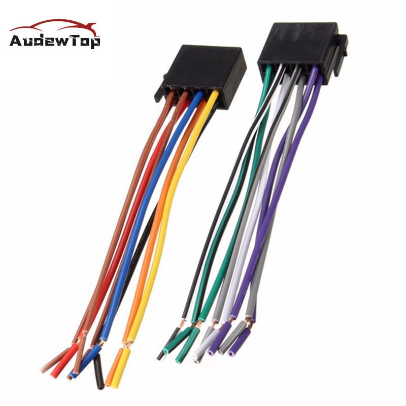 Universal Adapters Wire Harness Adapter Car Radio Adaptor Connector ...