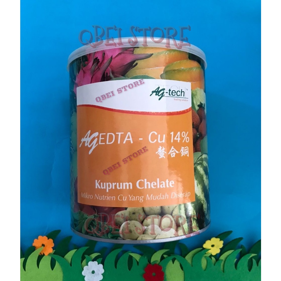 AG EDTA CU 14% 1KG - Kuprum Chelate Mikro Nutrien Cu Yang Mudah Diserap | Shopee Malaysia