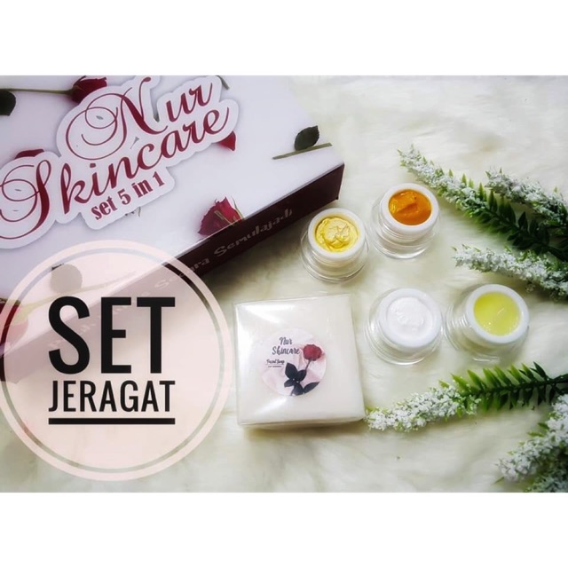 🔥💯Original Nur Skincare 5 in 1🔥 [READY STOCK] | Shopee Malaysia