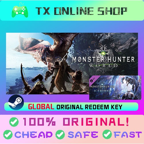 【GLOBAL STEAM KEY】Monster Hunter World Iceborne [Original PC Steam Game ...