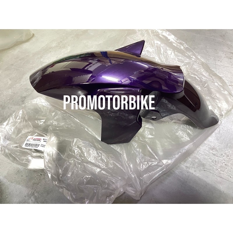 100% ORIGINAL YAMAHA Y15 Y15Z Y15ZR V1 FRONT FENDER MUDGUARD DEPAN DARK ...