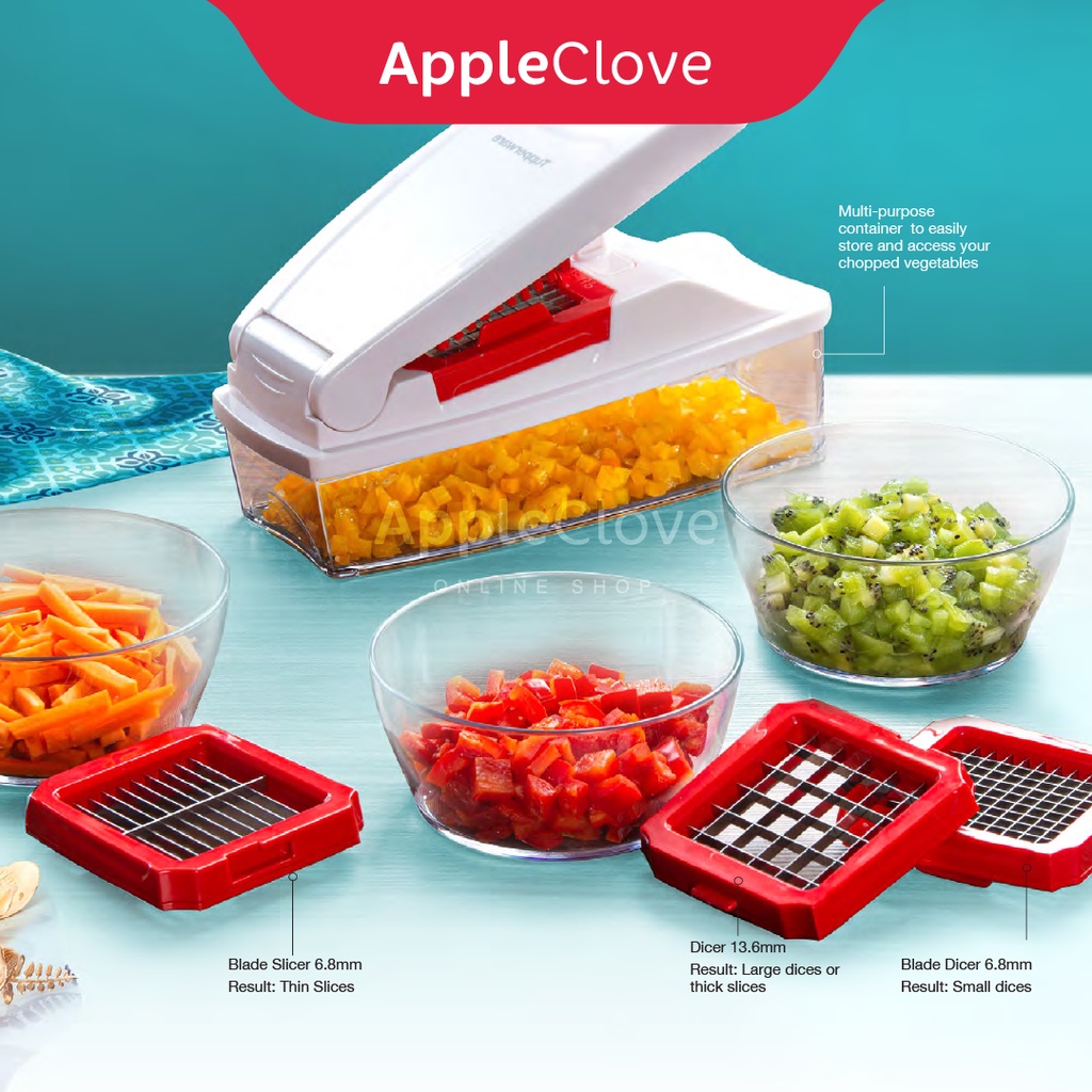 Tupperware Super Dicer meat vegetable dice | Shopee Malaysia