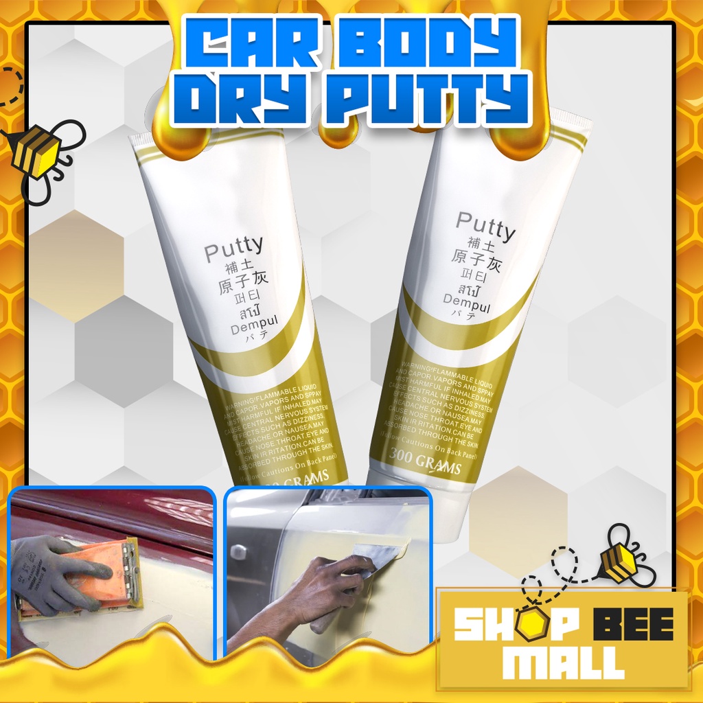 Grey Colour Car Putty QUICK DRY Putty Scratch Filler Car Body Painting ...