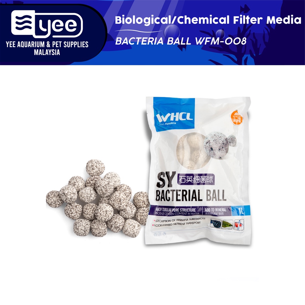 YEE WFM/YFM Quartz Bacteria Ball Aquaponics Fish Tank Filtration Media ...