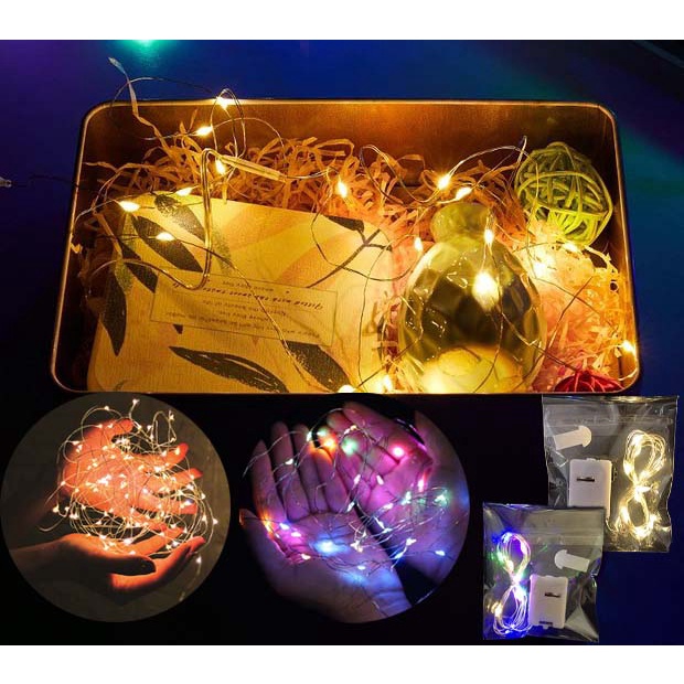 Ready Stock 1M/2M LED Light Fairy Lights 3 Modes wire lamp decoration ...