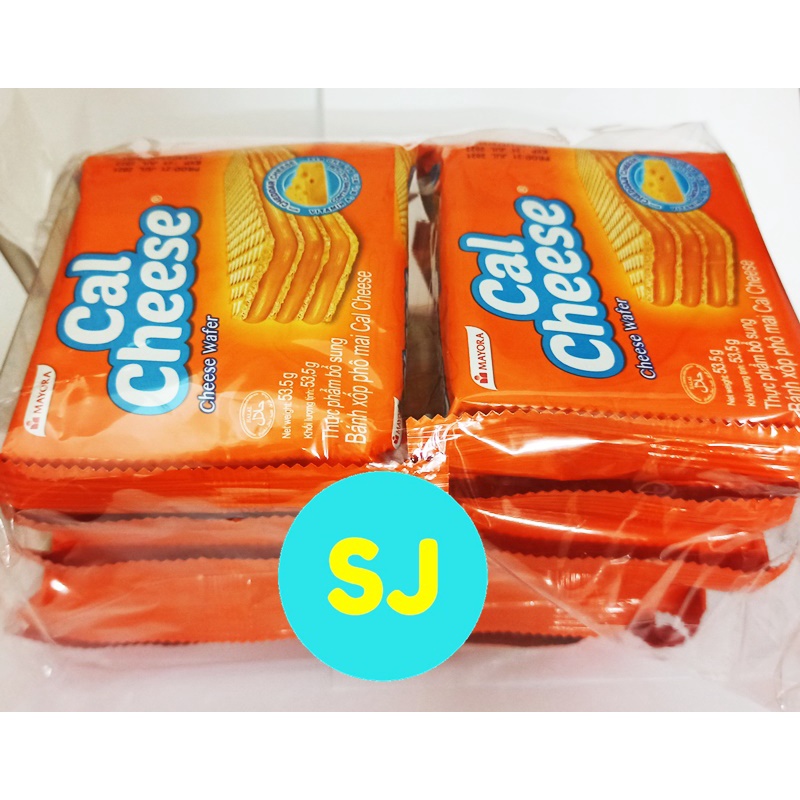 Cal Cheese Wafer (53.5g x 10 Packs) Expiry: 21/7/2022 | Shopee Malaysia