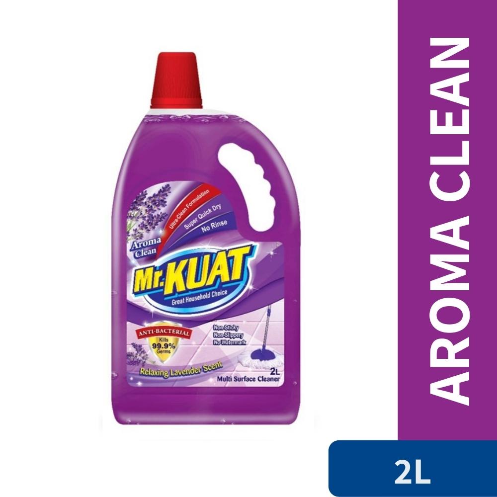 Mr KUAT Antibacterial Multi-Surface Cleaner 2L-Aroma Clean | Shopee ...