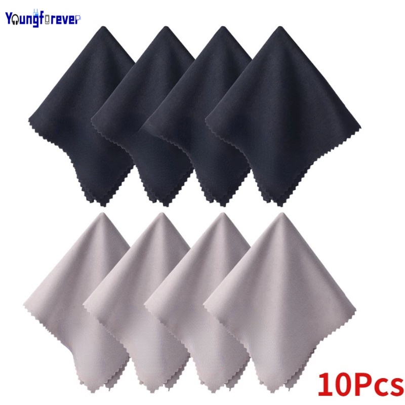 10 pcs/lots 14*14cm Microfiber Computer Screen Cleaning Cloth Portable ...
