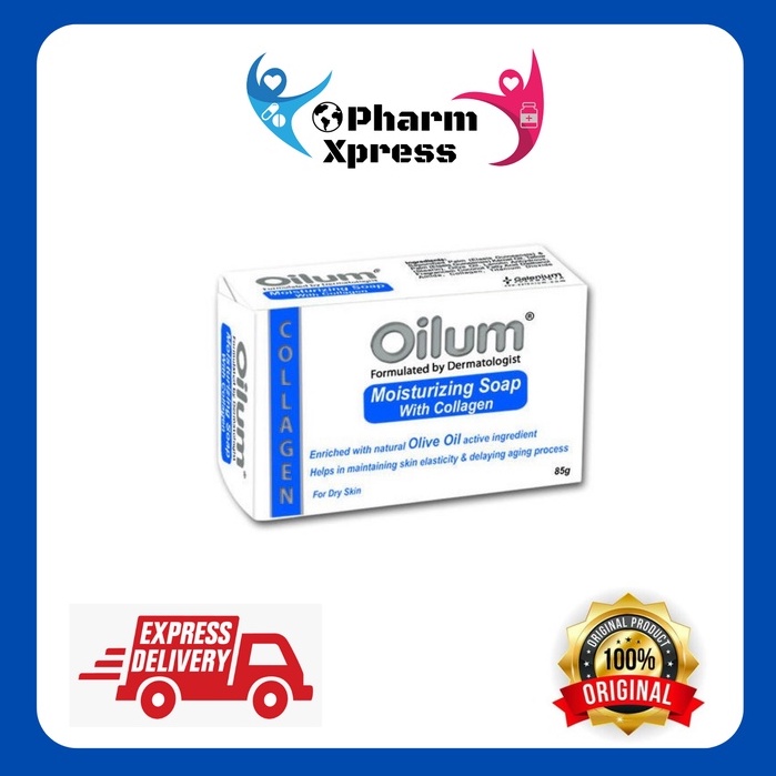 Oilum Moisturizing Soap with collagen 85g | Shopee Malaysia