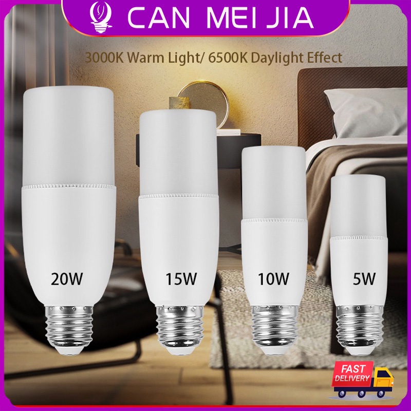 E27 LED Stick Light Bulb Mentol Led Rumah Led Bulb for Home Mentol Lampu 10W 15W 20W Daylight ...